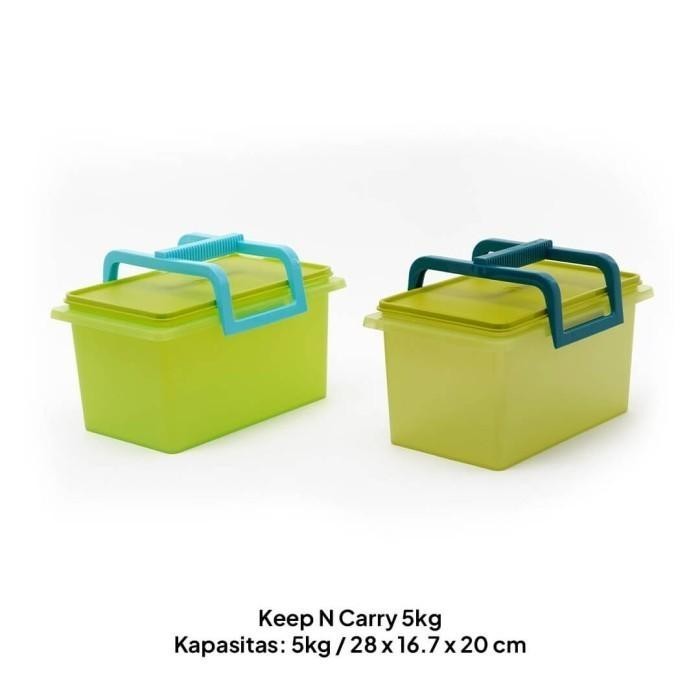 Jual TUPPERWARE TUPPERWARE KEEP N CARRY 5KG | Shopee Indonesia