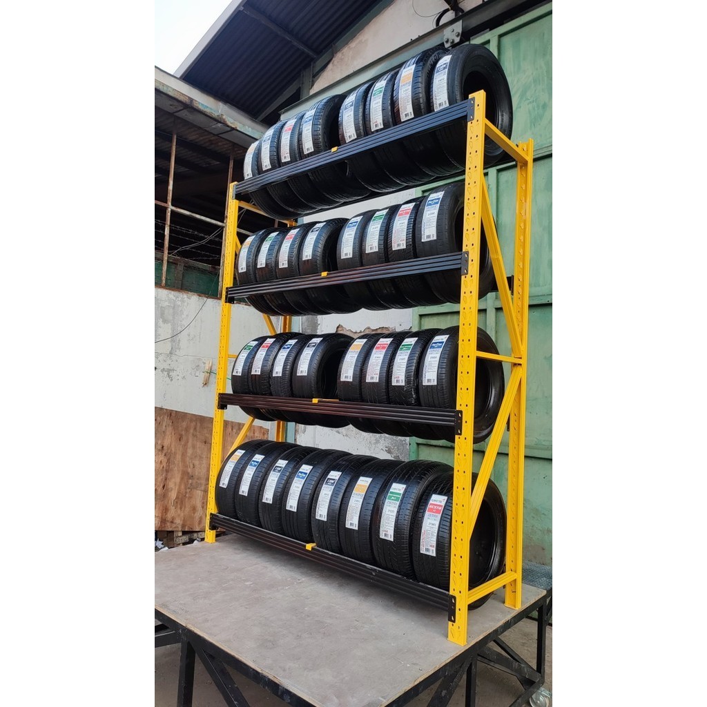 Jual Tire Rack Tr500 - Rak Display Tyre Susun Ban Mobil Truk Bus 2.5 ...
