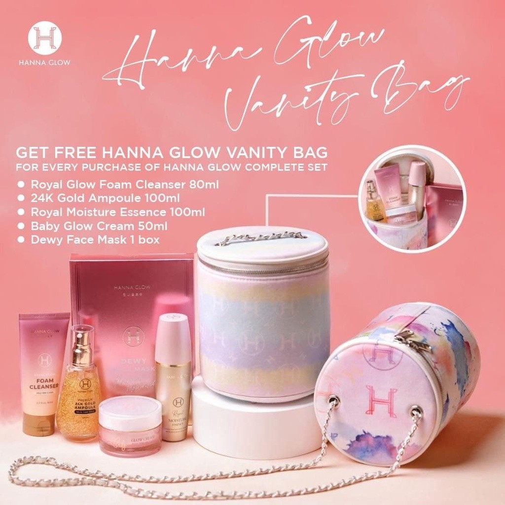 Jual Hanna Glow Vanity Bag | Shopee Indonesia