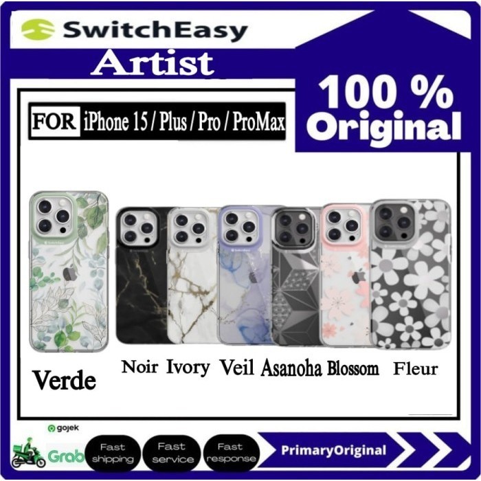 Jual Case 15 Pro Max 15 Pro Switcheasy Artist 3D Motif Casing | Shopee ...