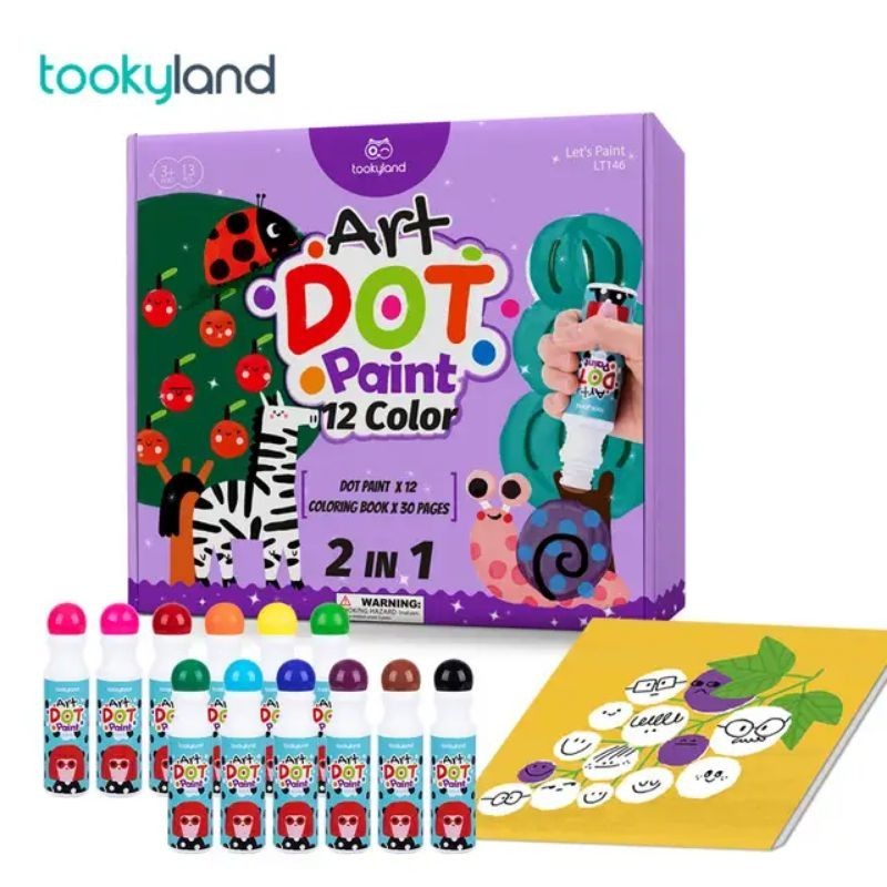 Jual dot painting set 12 colors | Shopee Indonesia