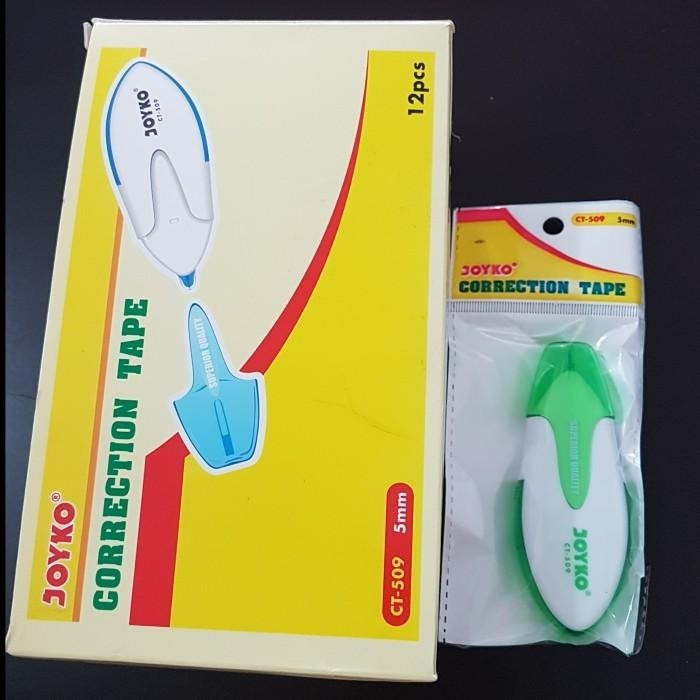 Jual Correction Tape Joyko Ct-509 5Mm Tip Ex Kertas (Per Lsn) | Shopee ...