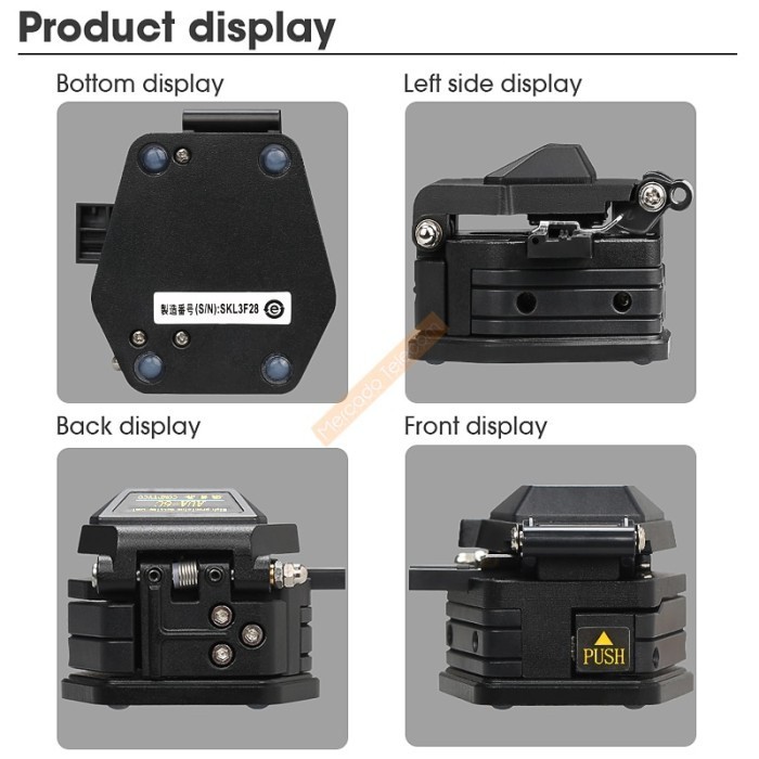 Jual Murah Fiber cleaver AUA-6C cable cutting knife FTTH fiber optic ...