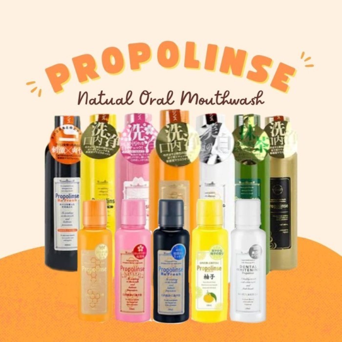 Jual Propolins Mouthwash 150Ml Obat Kumur Japan Obat Plak Karang Gigi ...