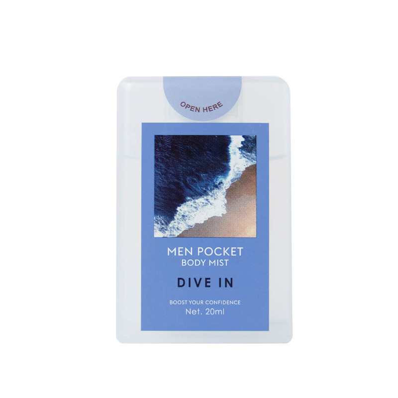 Jual Official BALI MINISO Men Pocket Body Mist Dive In Body Mist Miniso ...