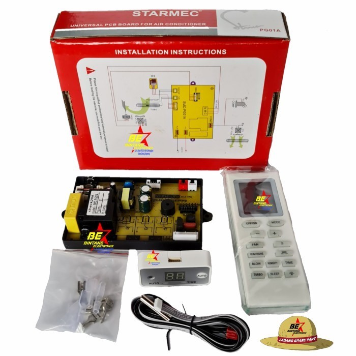 Jual Pcb Ac Split Multy Modul Ac Split Universal Mainboard Ac Split ...