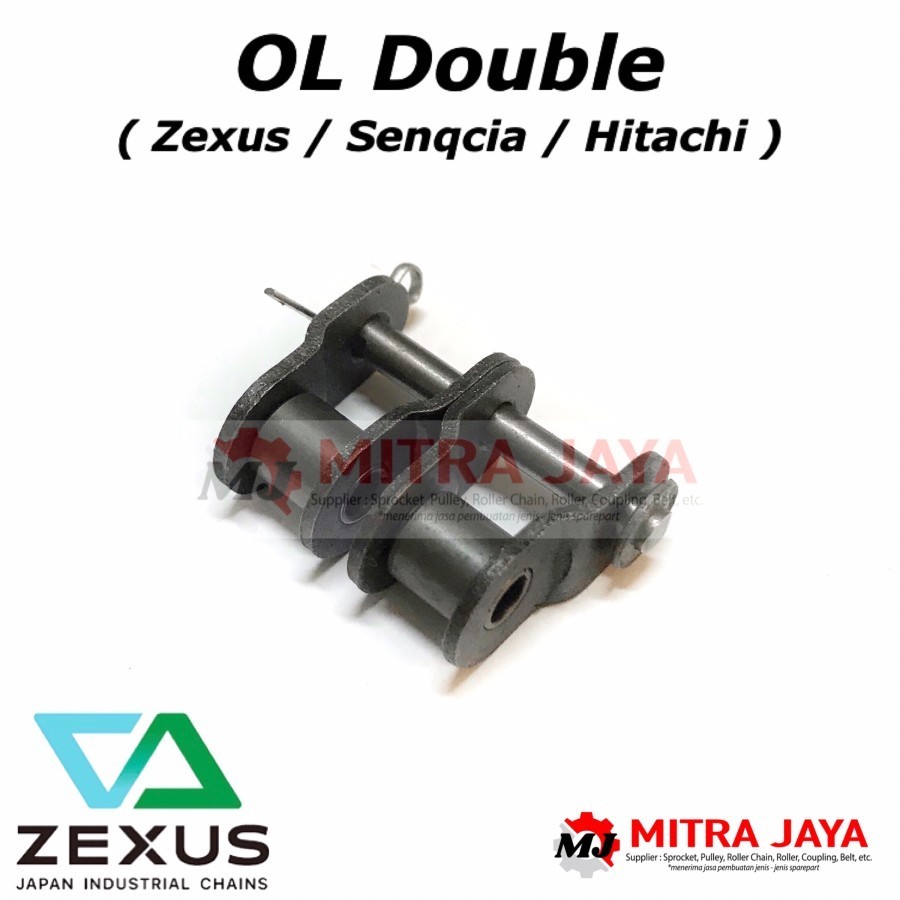 Jual SAMBUNGAN RANTAI DOUBLE RS 60 - 2 ZEXUS SENQCIA HITACHI JEPANG OL ...
