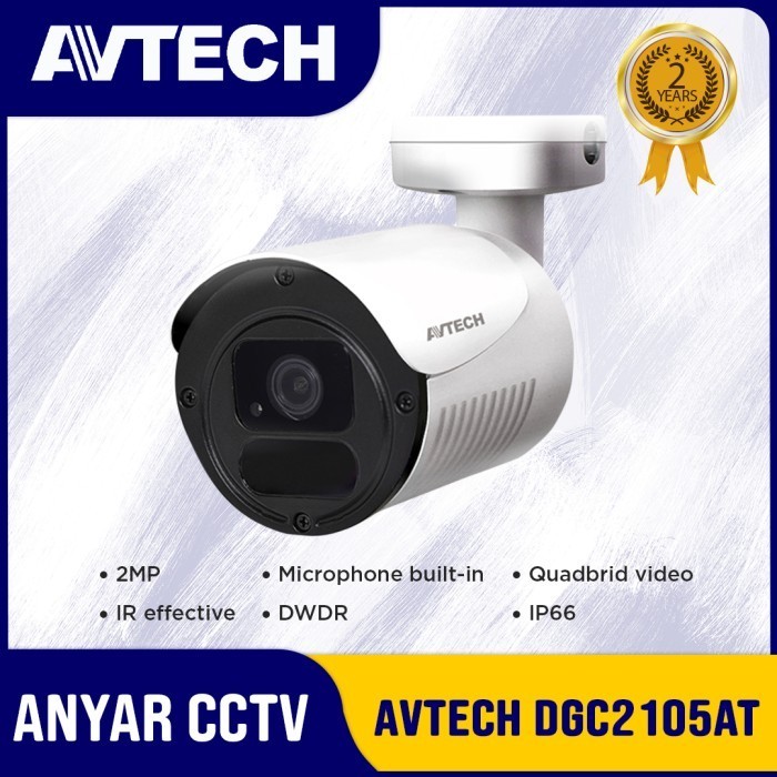 Jual CAMERA AVTECH DGC2105AT AUDIO BUILD IN MIC 1080P CASE METAL ...