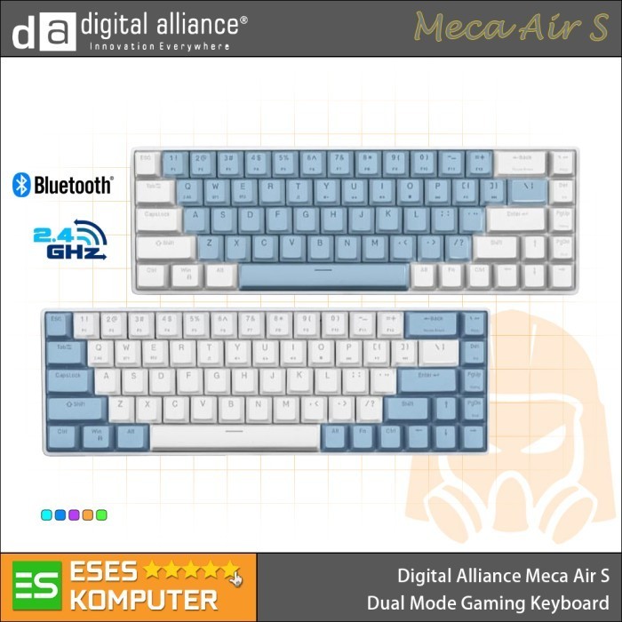 Jual Keyboard Digital Alliance Meca Air S 65% Wireless Mechanical ...