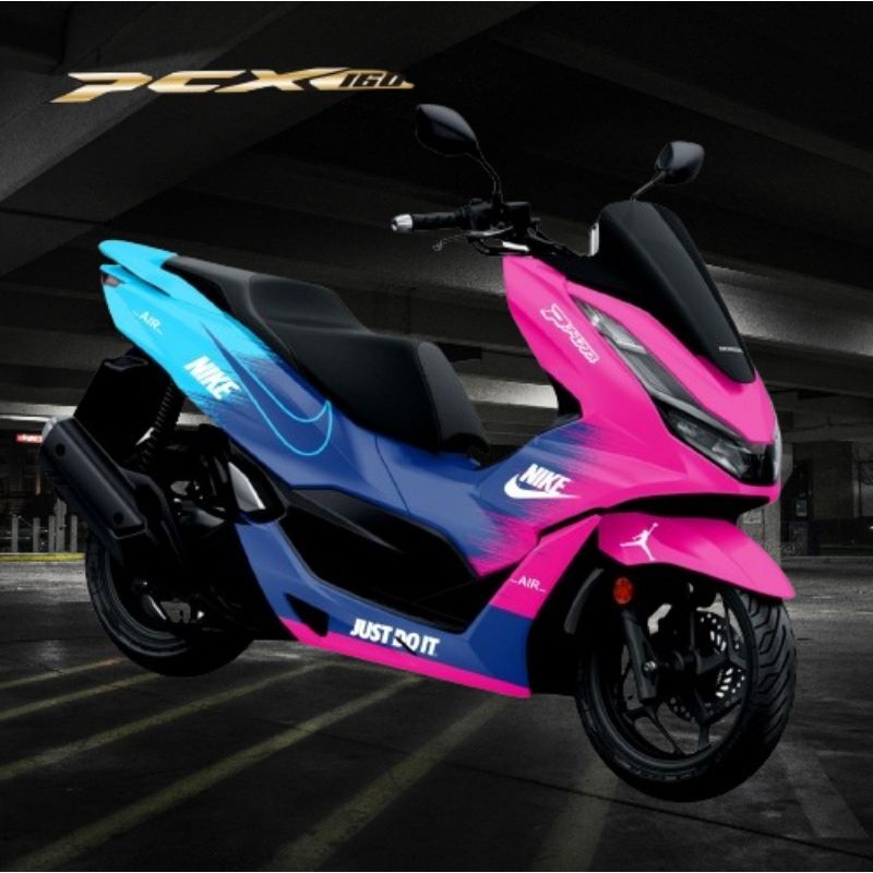 Jual decal pcx full body sticker motor pcx 160 150 striping pcx ...