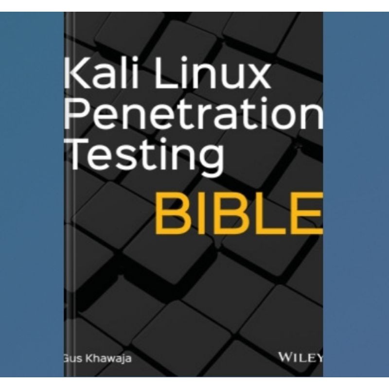 Jual Buku Kali Linux Penetration Testing Bible | Shopee Indonesia