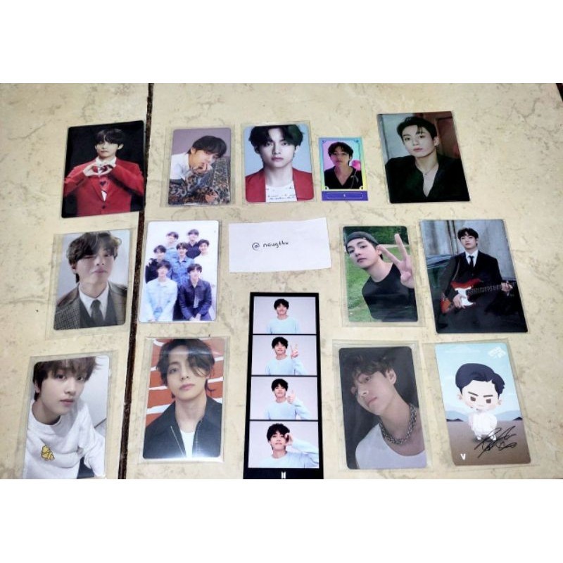 Jual taehyung photocard tae maung spc group tear tae jpfc (TAKE ALL) | Shopee Indonesia