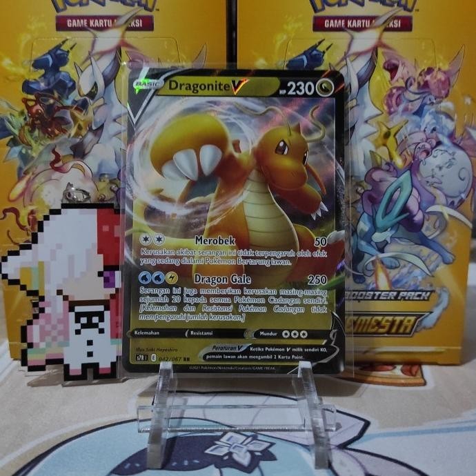 Jual Dragonite V RR s7r 042/067 - Pokemon TCG ID | Shopee Indonesia