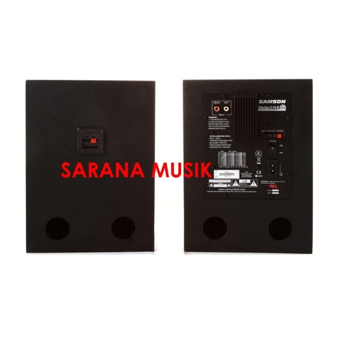 Jual Speaker Monitor Aktif Samson Mediaone 5A Active Monitor 5 Inch ...