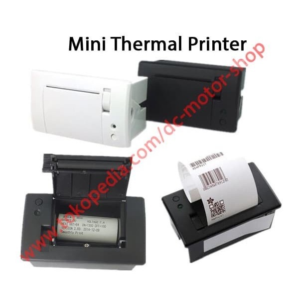 Jual Mini Thermal Panel Printer Embedded Thermal Printer Module Ttl ...