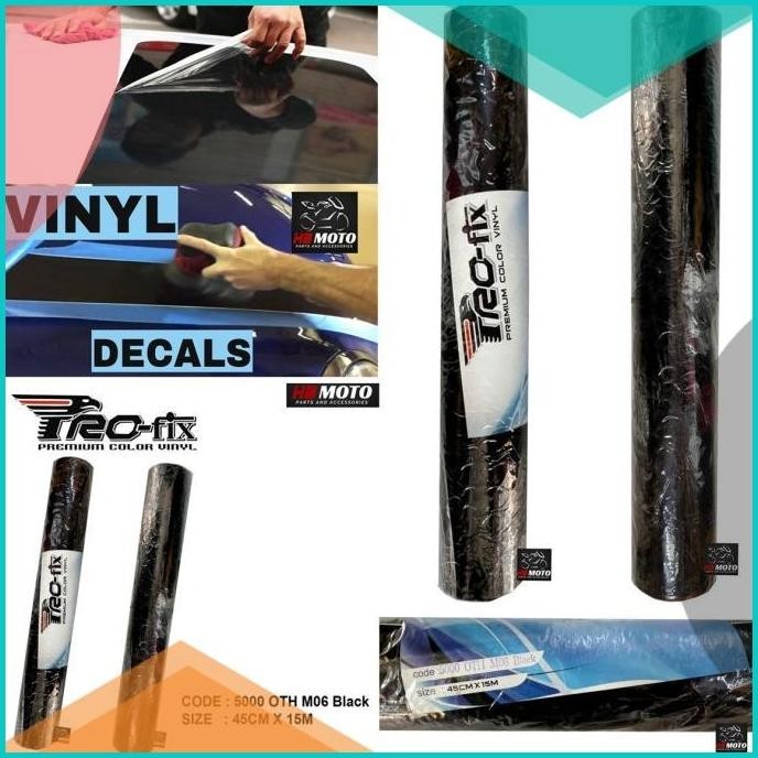 Jual Sticker Vinyl Profix Black Metalic (5000 OTH MP 06 Black)(45 Cm X ...