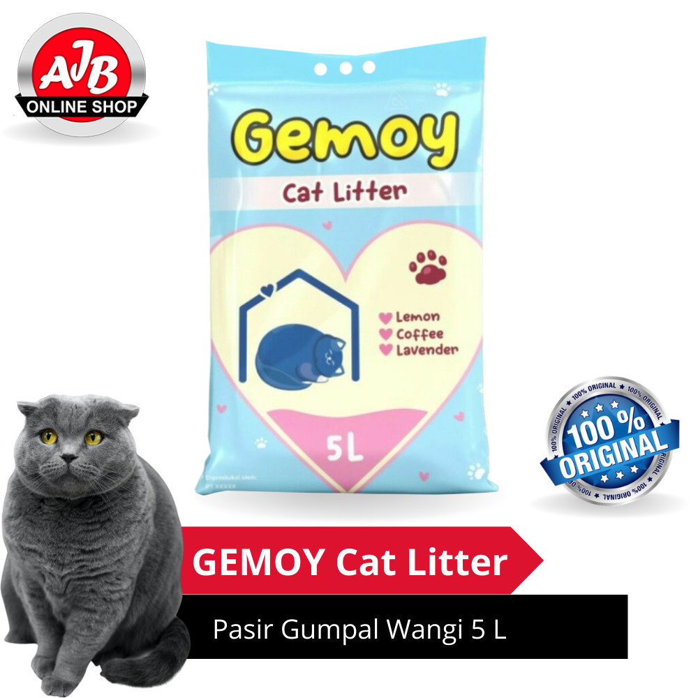 Jual GEMOY PASIR KUCING GUMPAL WANGI ALL VARIAN RASA 5L | Shopee Indonesia