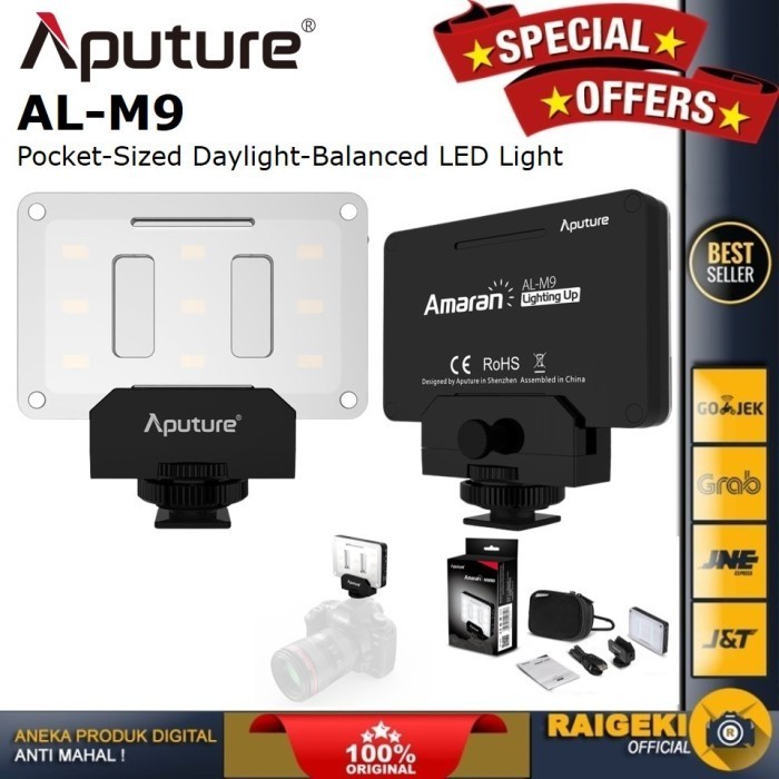 Jual Aputure Amaran LED AL-M9 | Shopee Indonesia