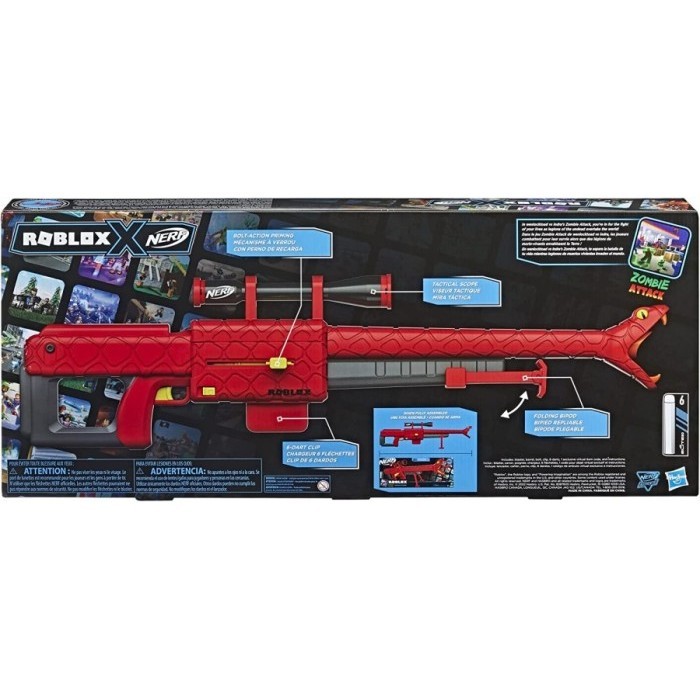 Jual Nerf Roblox Viper Strike Nerf Sniper Hasbro | Shopee Indonesia