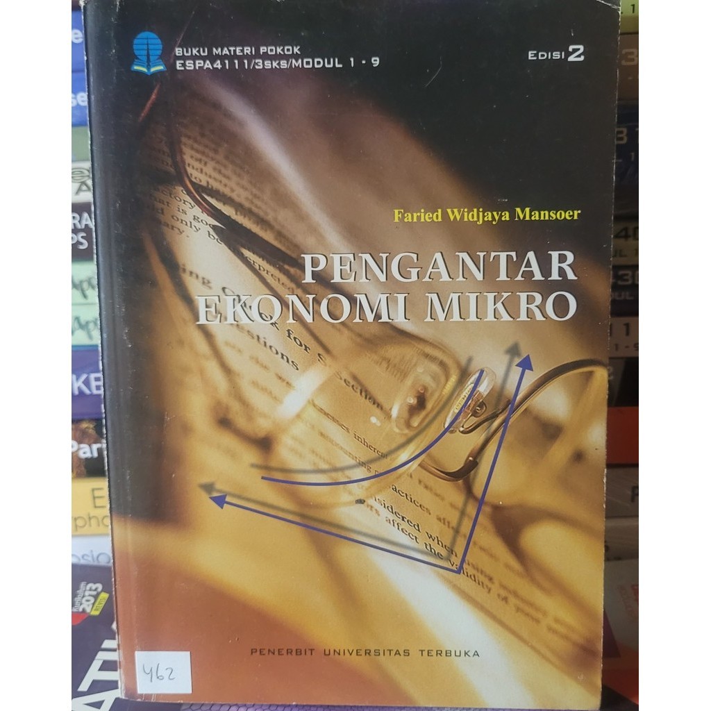 Jual BUKU UNIVERSITAS TERBUKA - PENGANTAR EKONOMI MIKRO EDISI 2 | Shopee Indonesia