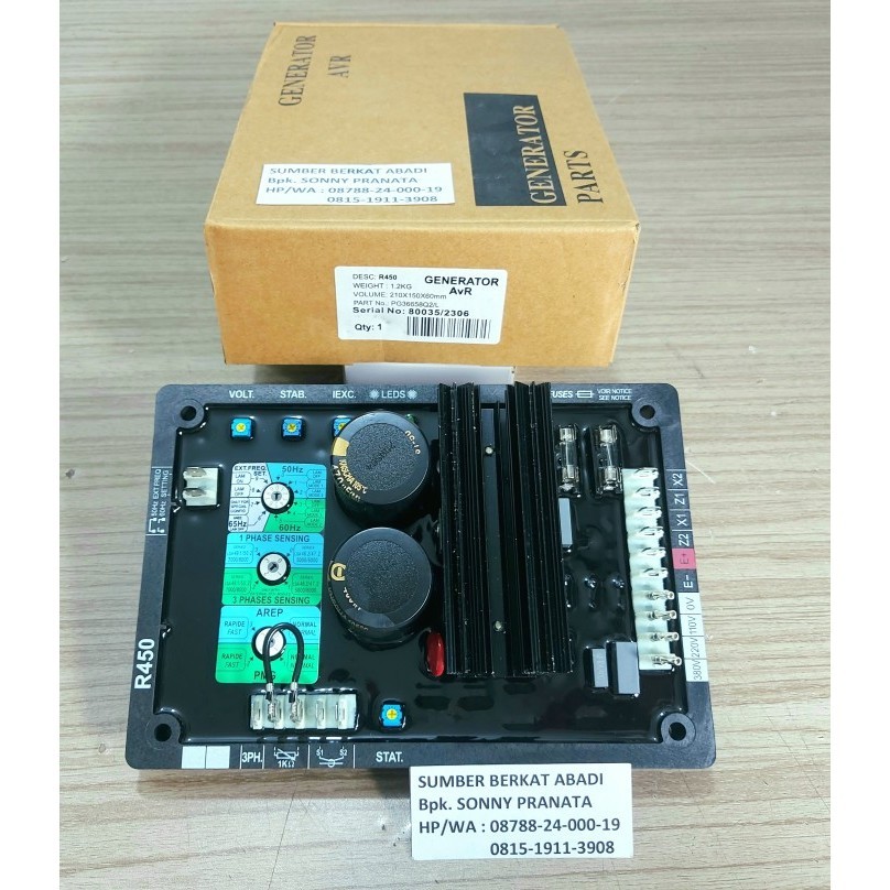 Jual Avr R450 Avr R 450 Avr R-450 Generator For Leroy Somer - Top ...