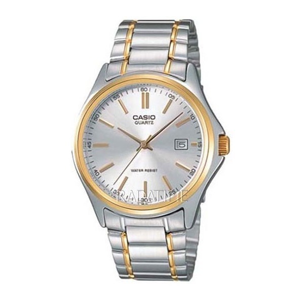 Jual Jam Pria Casio Original Formal Silver-Gold Stainless Steel MTP ...