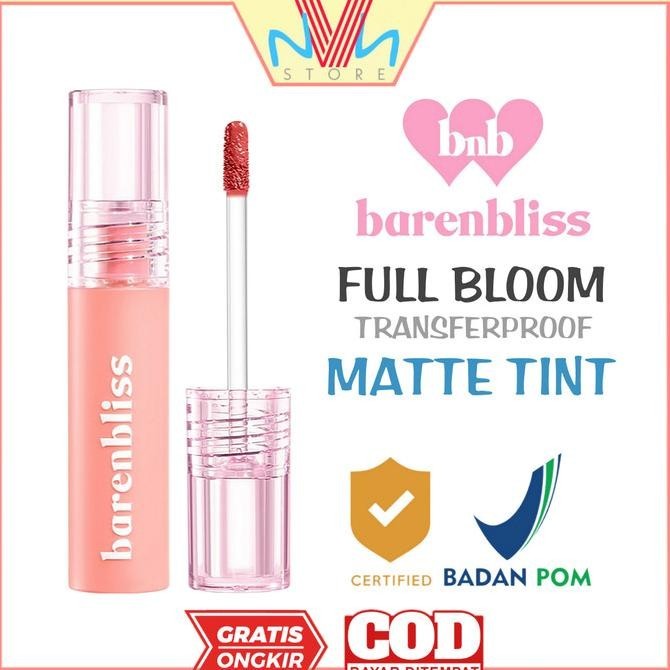 Jual Terbaik Bnb Barenbliss Full Bloom Transferproof Matte Tint - Lip ...