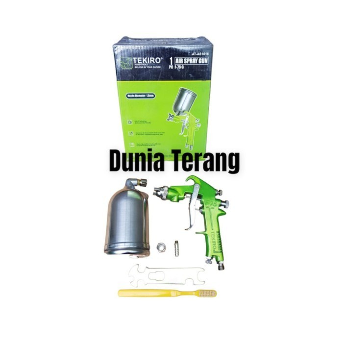 Jual Air Spray Gun Tekiro F 75 G Tabung Atas 400 Ml - Semprotan Cat ...