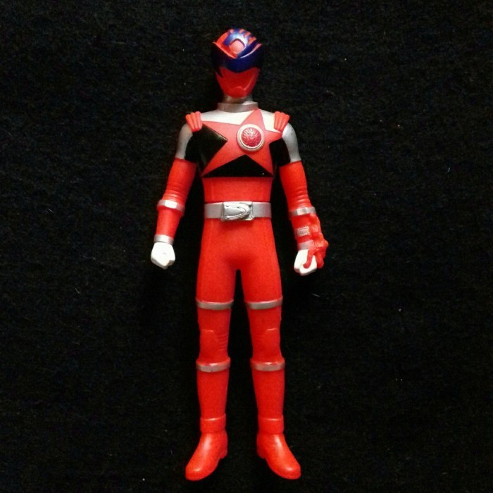 Jual Bandai 17 Cm Sentai Hero Series Uchu Sentai Kyuranger - Shishi Red ...