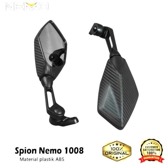 Jual Spion Nemo 1008 Motif Carbon Vario 160 150 125 Lexi Nmax Xmax ADV ...
