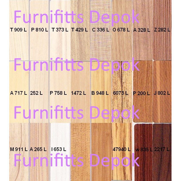Jual Pvc Taco Sheet Luxury L Warna Motif Kayu Pelapis Furniture Non Hpl ...