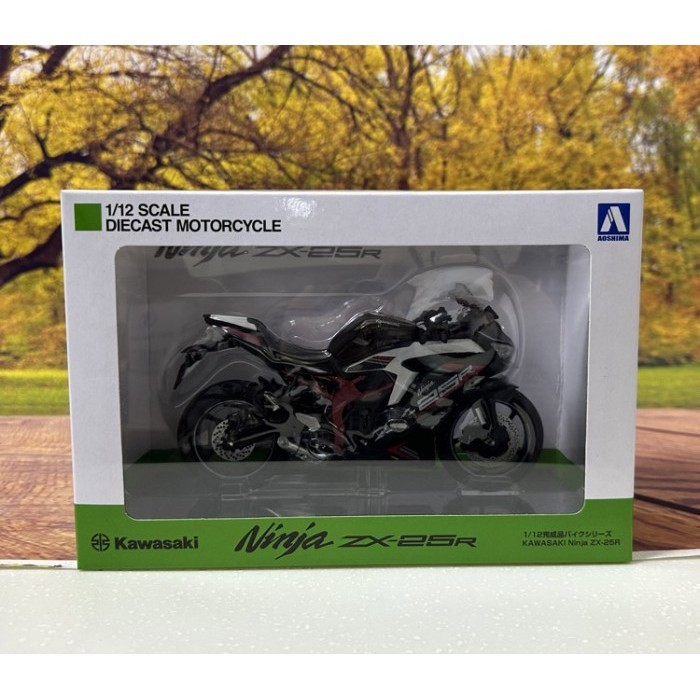Jual Miniatur Motor Diecast Motor Kawasaki Ninja Zx25R Abs Hitam Merah ...