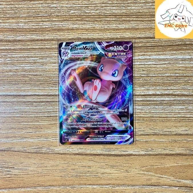 Jual Pokemon TCG Indonesia - Mew VMAX | Shopee Indonesia