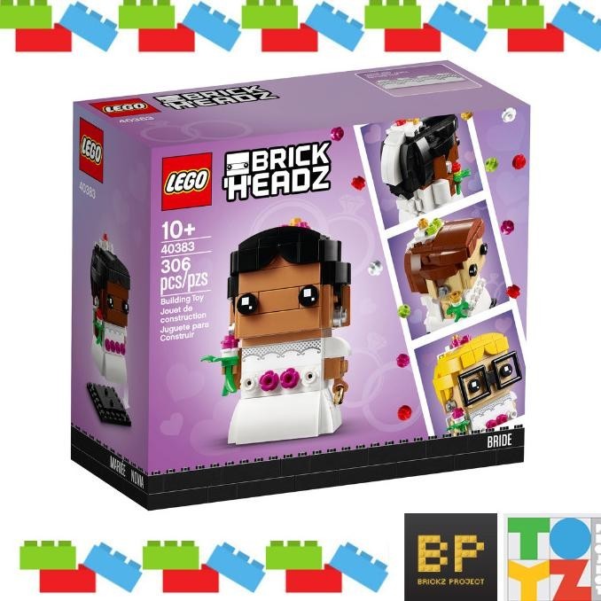Jual LEGO 40383 BRICKHEADZ Wedding Bride | Shopee Indonesia