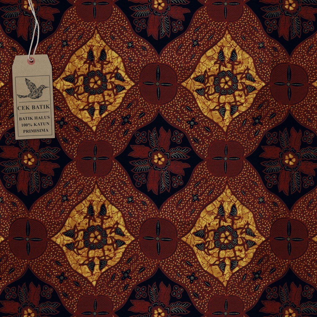 Jual Kain Batik - Motif Batik Sogan Sidokembang Classic | Shopee Indonesia
