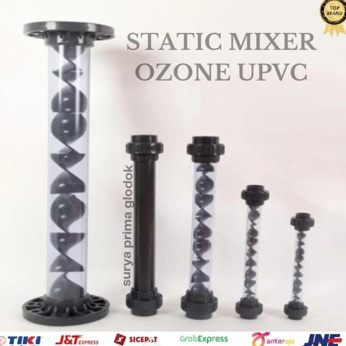 Jual Static Mixer Ozone 1" Upvc Static Mixer 1"-Dn25 Ozone Upvc Meisyapick | Shopee Indonesia