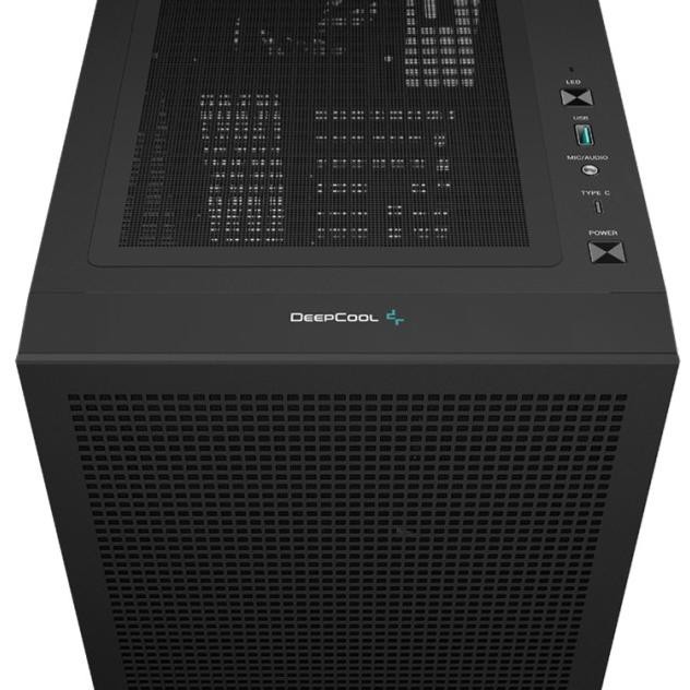 Jual DEEPCOOL CH560 DIGITAL BLACK MID TOWER PC CASE CASING GAMING ...
