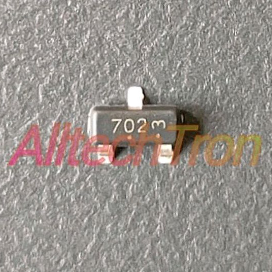 Jual 2N7002 Transistor mosfet 2n7002 702 702m 72 SOT-23 60V 300mA smd SOT-23 | Shopee Indonesia