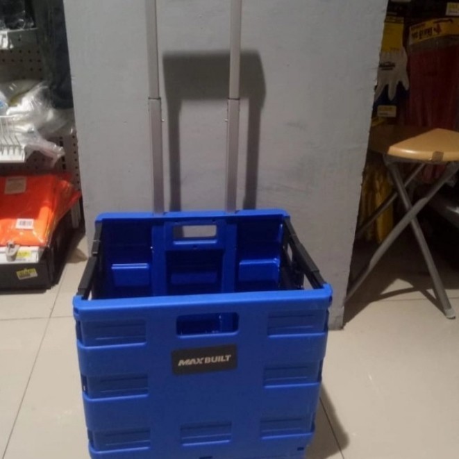 Jual MAXBUILT TROLI LIPAT 25KG - MERAH | Shopee Indonesia