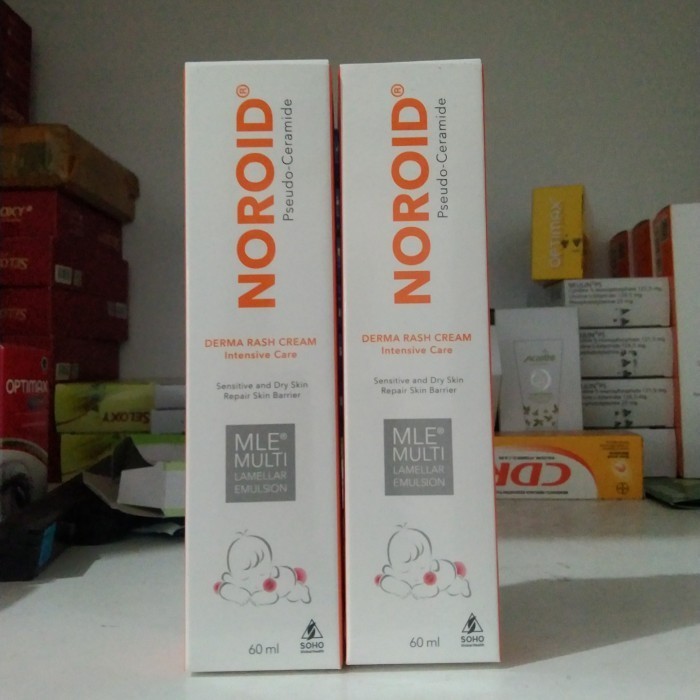 Jual noroid derma rash cream 60ml original | Shopee Indonesia