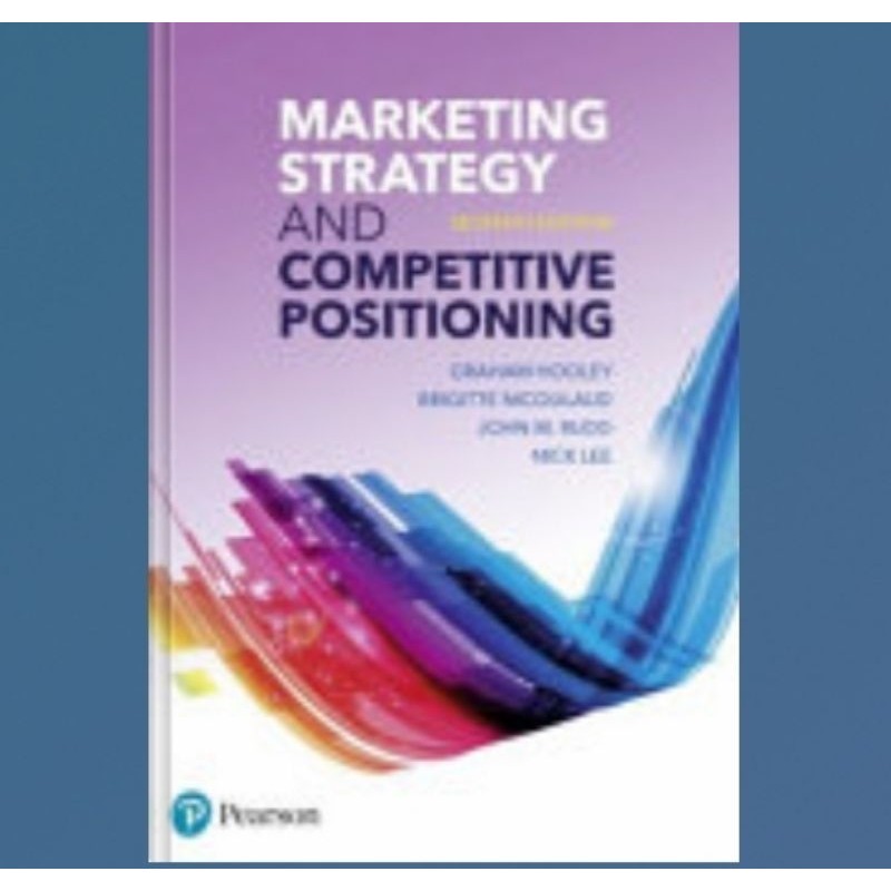 Jual Buku Marketing Strategy and Competitive Positioning, 7th Edition ...