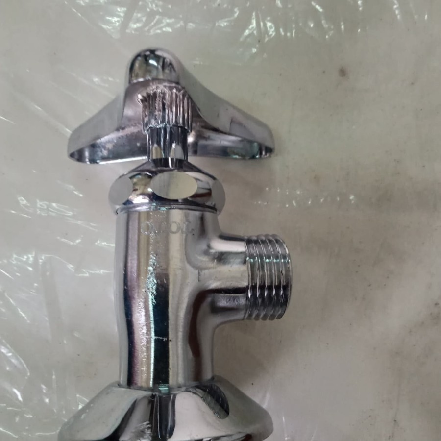 Jual t cabang stop kran 1/2 | stop kran kloset duduk toto | Shopee ...
