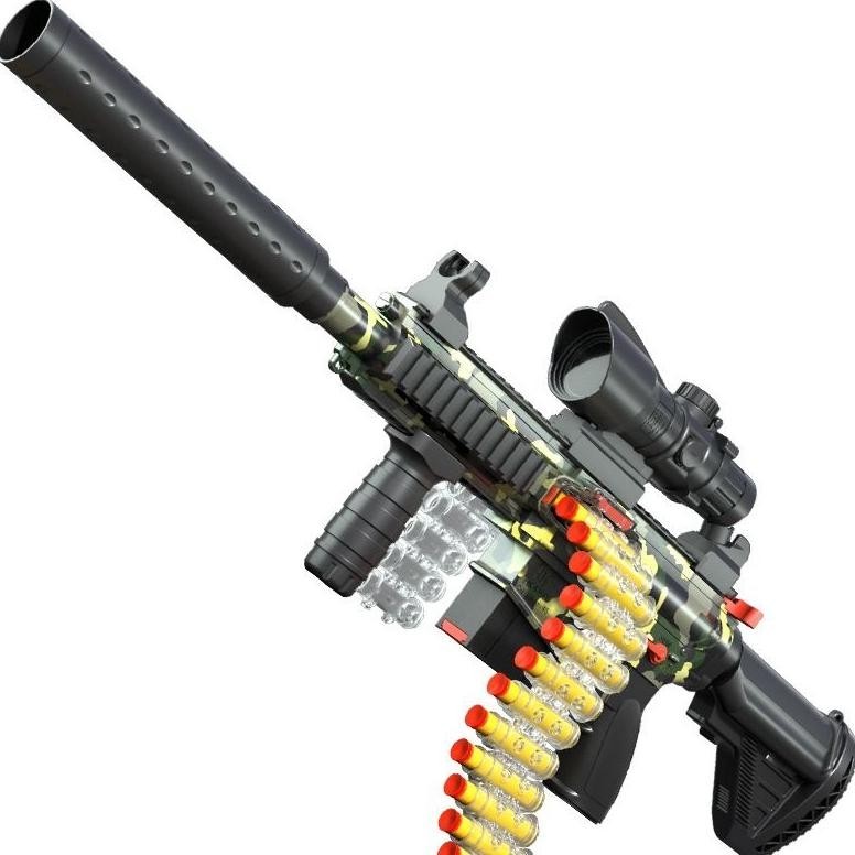Jual Mainan Anak Toy M416 Assault Rifle Tkan Eva Soft Bullet Series ...