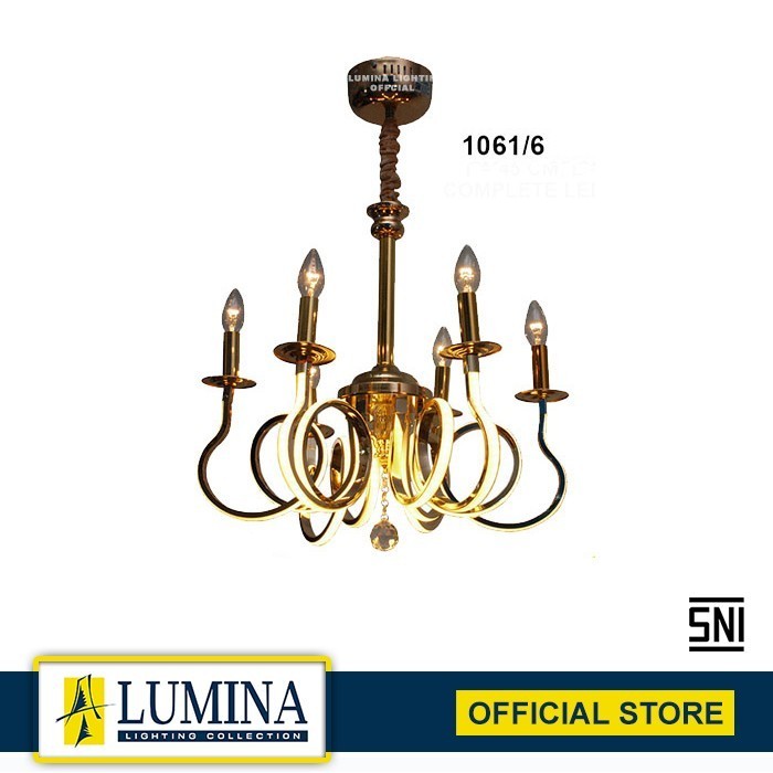 Jual Lampu Hias Lumina Lampu Gantung Model 1061/6 | Shopee Indonesia