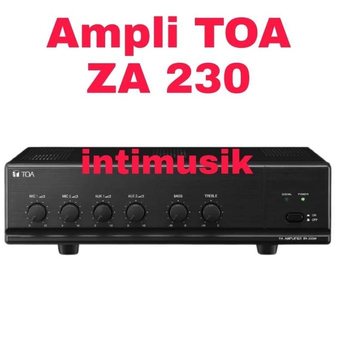 Jual Ampli Toa Za230W, Za 230W, Za230 W, 230 W Original, 30 Watt Kode 729 | Shopee Indonesia