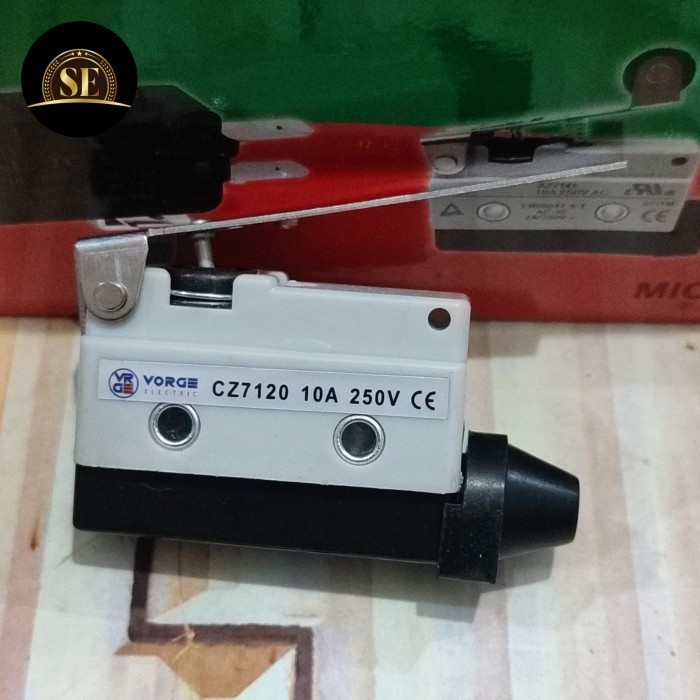 Jual READY Micro Switch CZ-7120 Saklar Sensor Limit Switch VORGE cz7120 NOT FORT | Shopee Indonesia