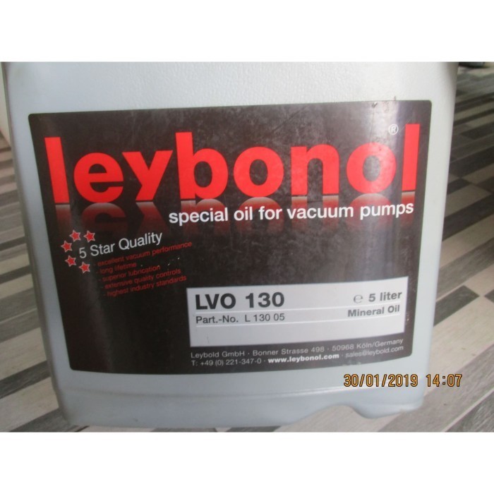 Jual Terbaru Leybold Leybonol Oil Lvo 130 Promo Terlaris | Shopee Indonesia
