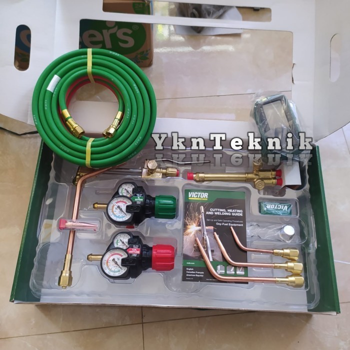 Jual Victor Journeyman Set Torch Regulator Original Cutting And Welding ...