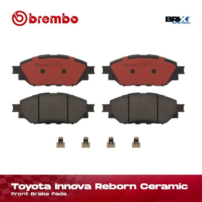 Jual Brembo Front Brake Pads Kampas Rem Depan Toyota Innova Reborn Ceramic | Shopee Indonesia