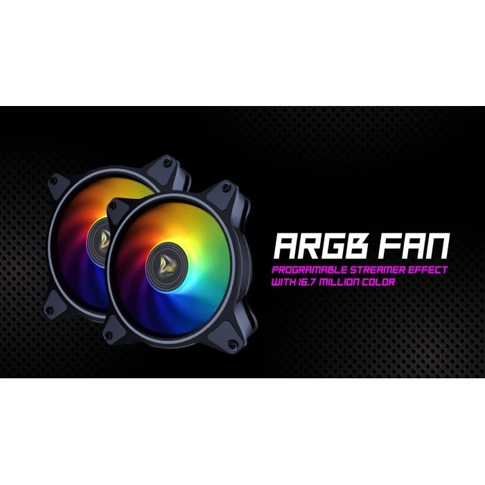Jual Prime Polar 240T V2.0 Argb Liquid Cooler With Rainw Effect Pump ...